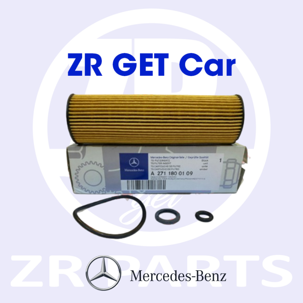 Jual Oil Filter Oli Mesin Mercedes Benz M271 W211 W203 W204 A2711800109 ...