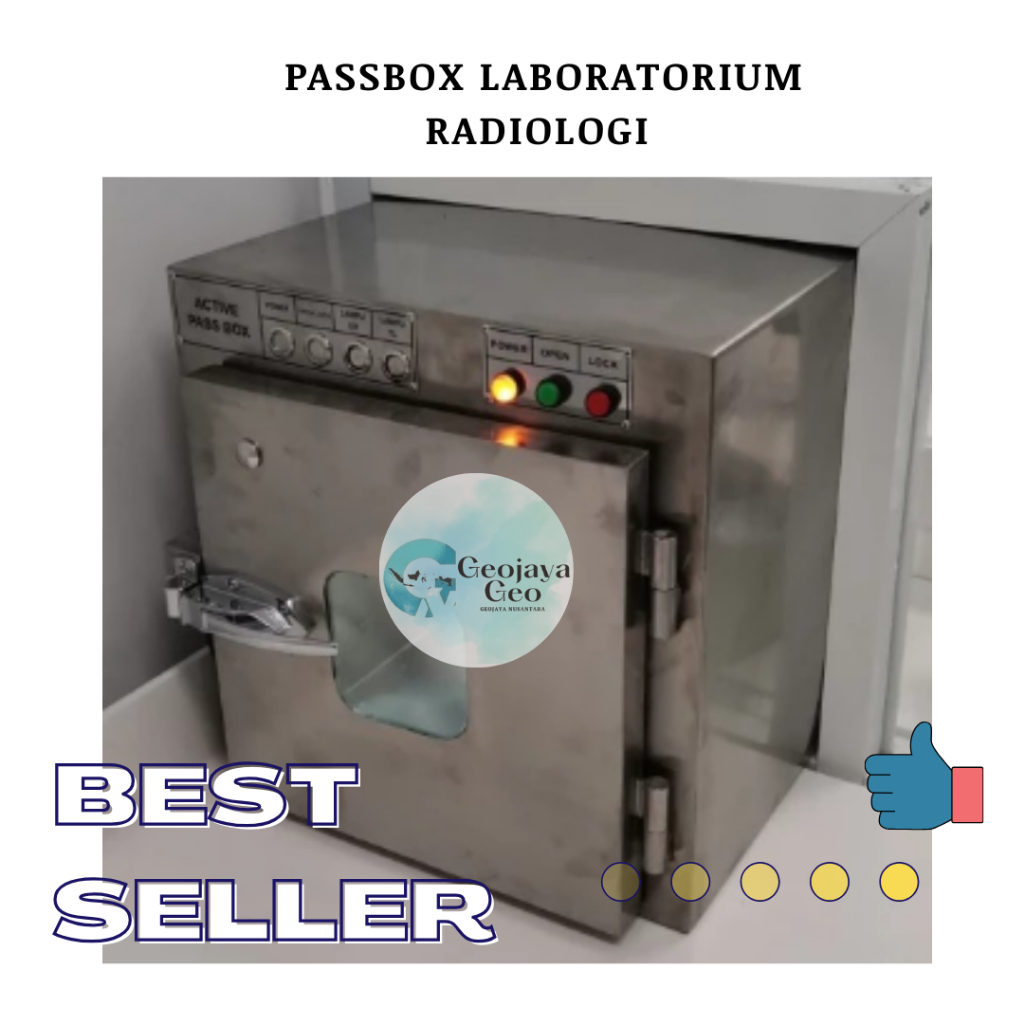 Jual Pass Box Radiologi Laboratorium Stainless Steel 80x50x80cm Lead ...