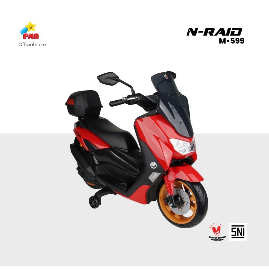 Jual M 588 MOTOR AKI NMAX MAINAN ANAK M588 PMB TOYS M599 N-RAID M 599 ...