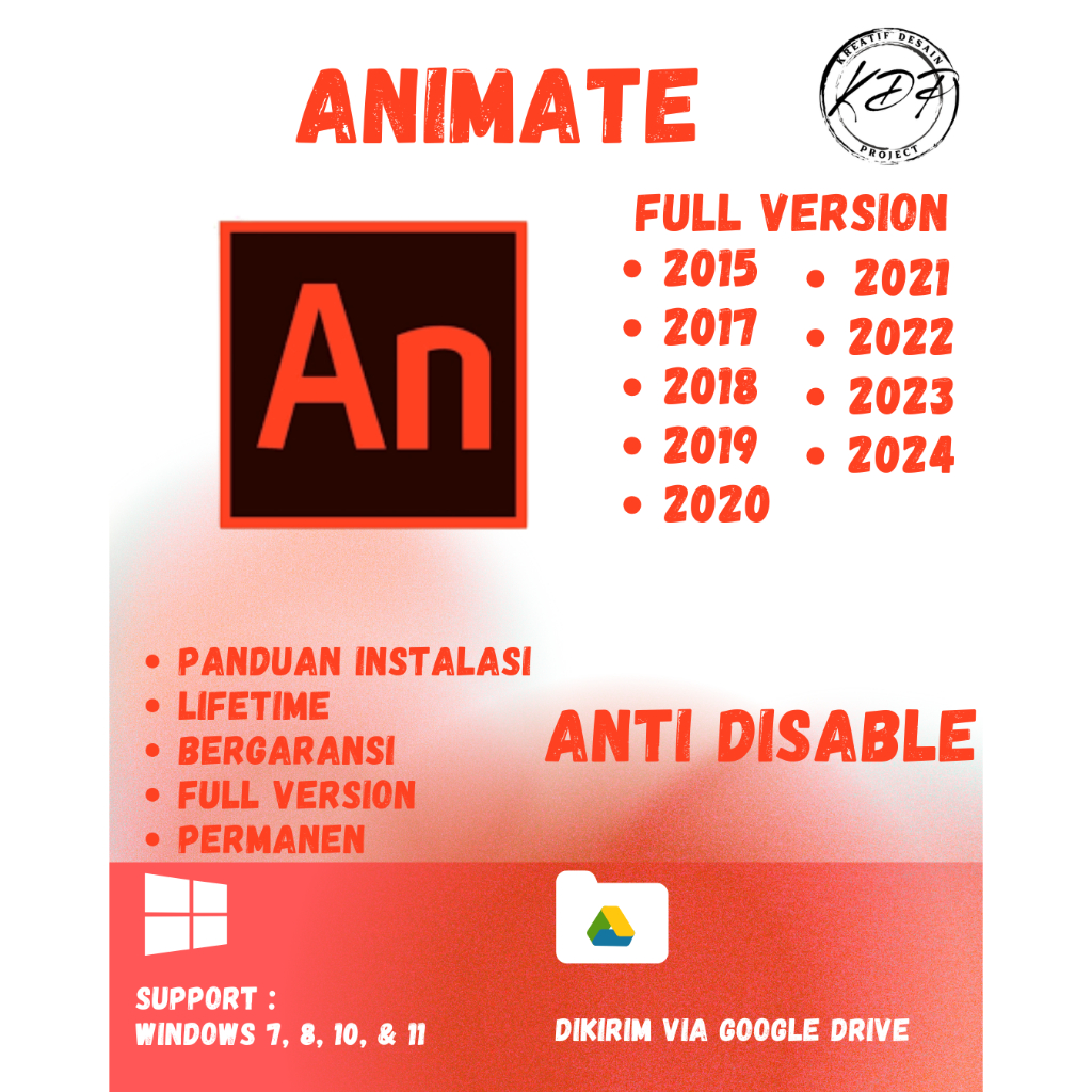 Jual Animate Full Version Anti-Disable Baru/Lama 2024, 2023, 2022, 2021 ...