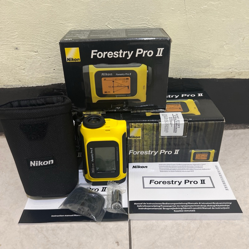 Jual Nikon Forestry Pro II Laser Rangefinder Hypsometer Original ...
