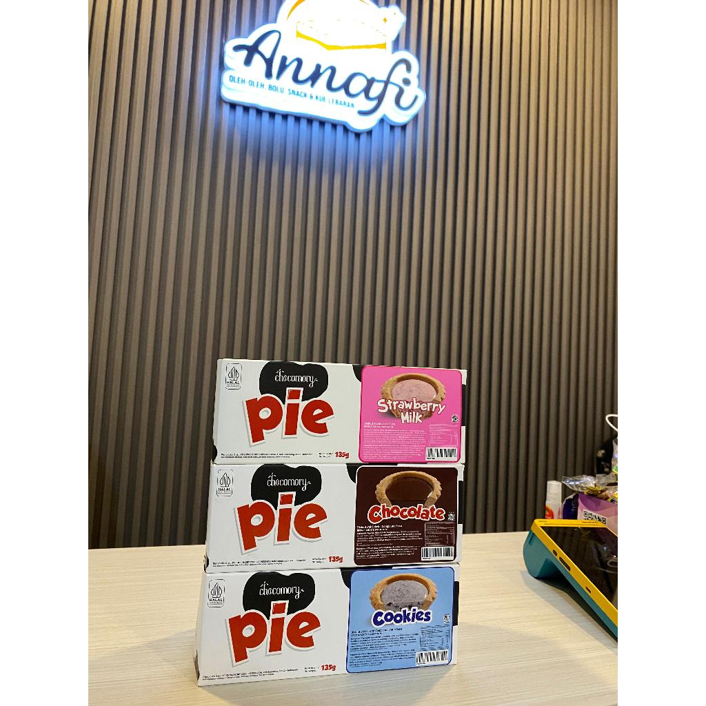 Jual PIE CHOCOMORY ISI 5 OLEH OLEH KHAS BANDUNG | Shopee Indonesia