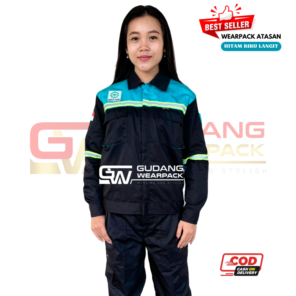 Jual WEARPACK ATASAN Gudang Wearpack - Baju Kerja Seragam Proyek Warna ...