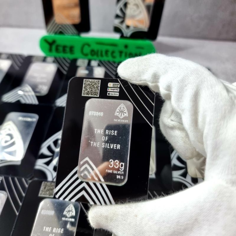 Jual Perak Batangan Silverium 33 Gram - 999 Fine Silver Bar | Shopee ...