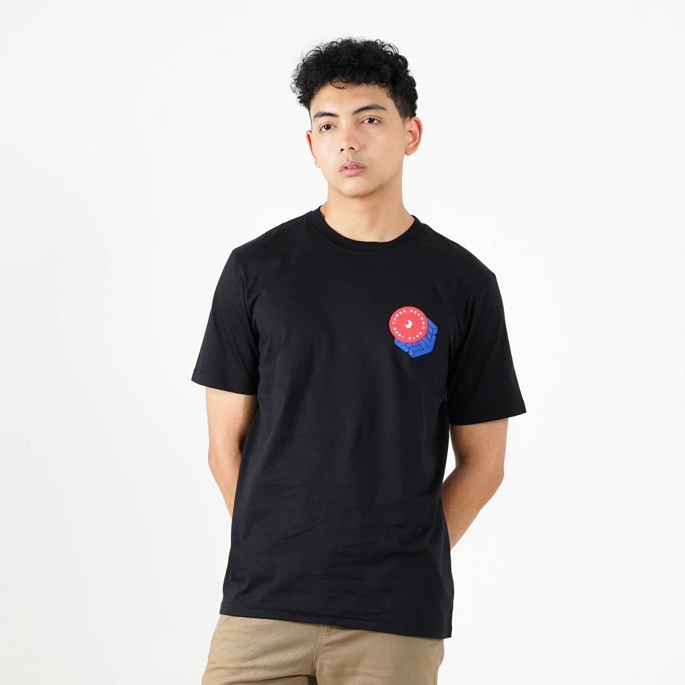 Jual 3Second Kaos Pria Lengan Pendek Regular Fit Katun Block OL-C830425 | Shopee Indonesia
