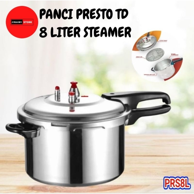 Jual PANCI STEAMER PRESTO HAPPY CALL JUMBO 8 LITER | Shopee Indonesia