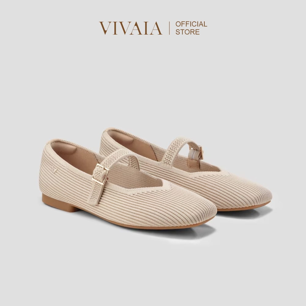 Jual VIVAIA Sepatu Wanita Square-Toe Mary Jane (Margot Mary-Jane ...