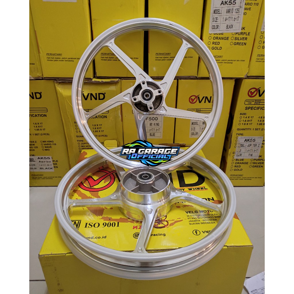 Jual Velg VND RACING AK55 PNP RX KING VIXION OLD MEGA PRO TIGER GL F ...