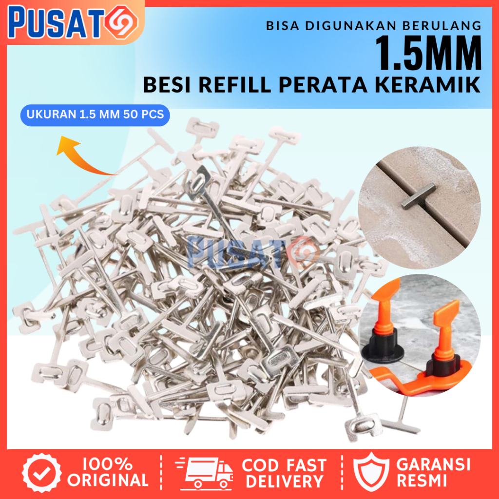 Jual alat perata granit 1mm/Reuseable Tile Leveling nat /alat perata ...