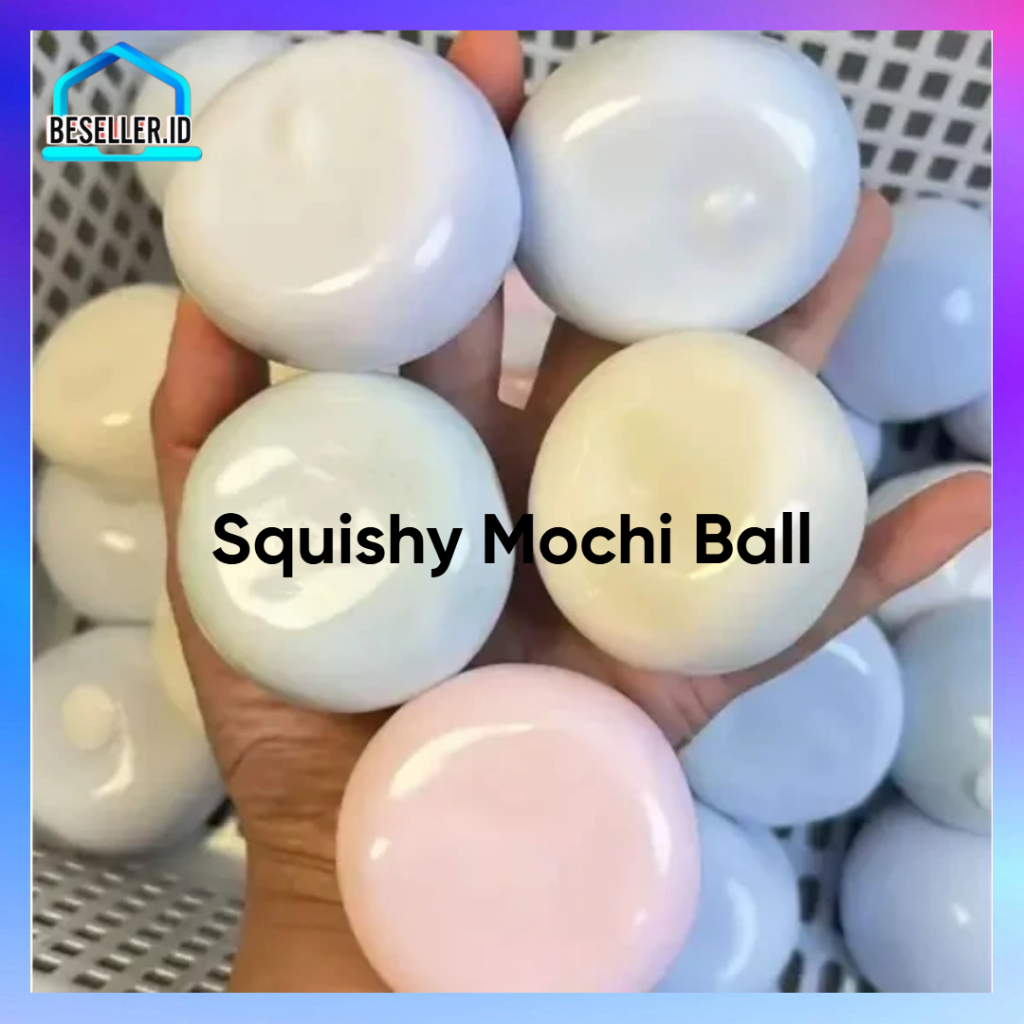 Jual BSid Mainan Anak Pencet Squishy Mochi Ball Bean Ball Anti Stress ...