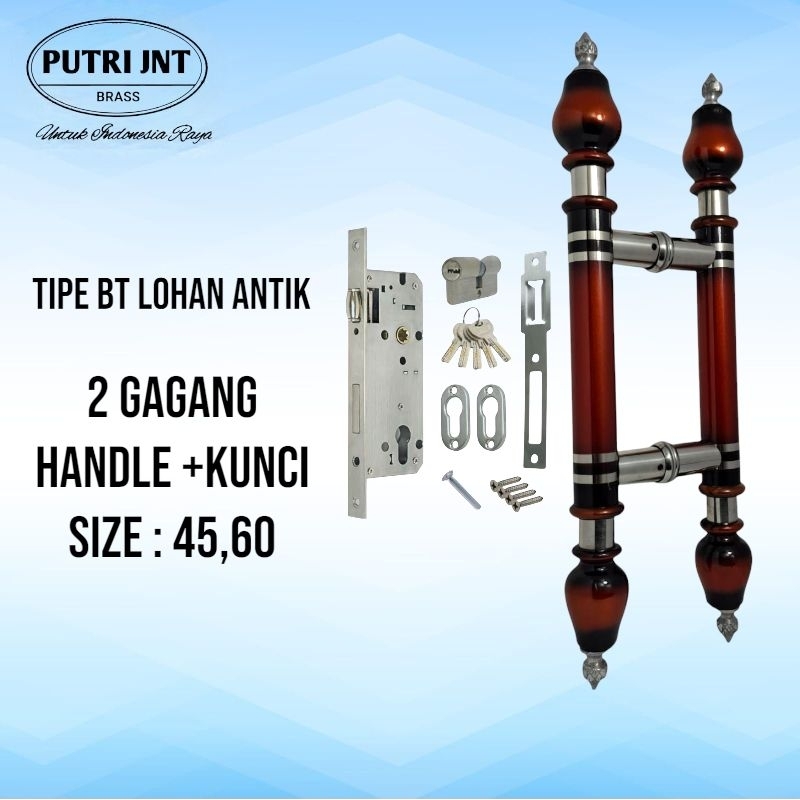 Jual Handle pintu baut tembus tipe louhan ukuran 45cm 60cm bahan ...