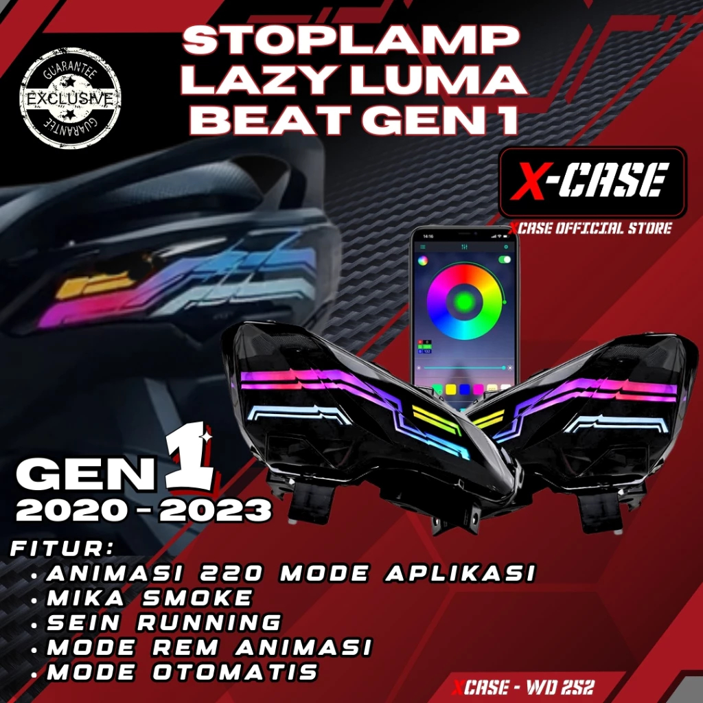 Jual Lampu Stop All Beat New Deluxe Beat CBS Beat Street GEN 1 LUMA TAIL Beat Deluxe 2020-2023 ...
