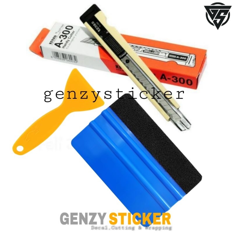 Jual alat pasang stiker motor/alat pasang skotlet/alat pasang/alat ...