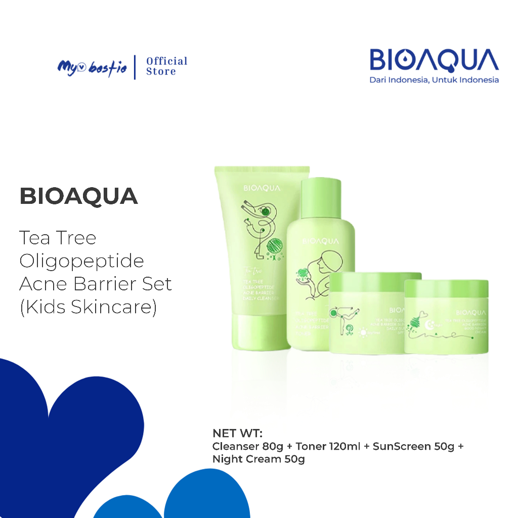 Jual [My Bestie Official] BIOAQUA Tea Tree Oligopeptide Acne Barrier ...