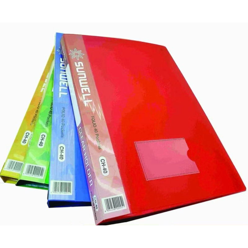 Jual Map clear holder / dokumen keeper FOLIO F4 sunwell isi 20 lembar ...