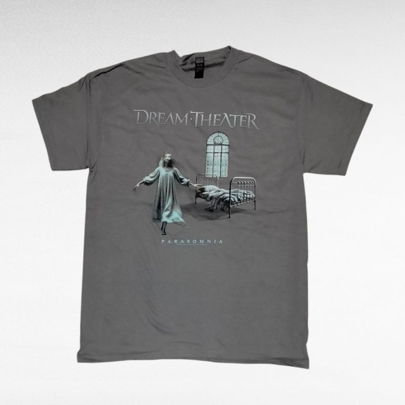 Jual Tshirt DREAM THEATER - PARASOMNIA GREY | Shopee Indonesia