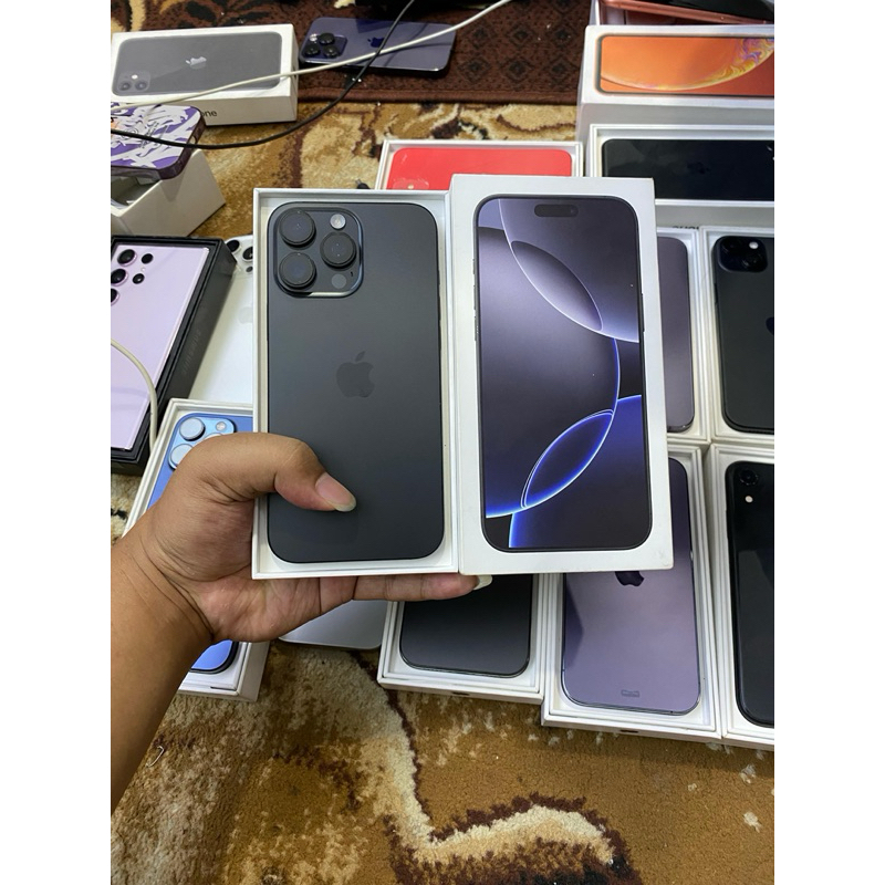 Jual 16 promax 256gb all op bh 100% garansi on full set ori | Shopee ...