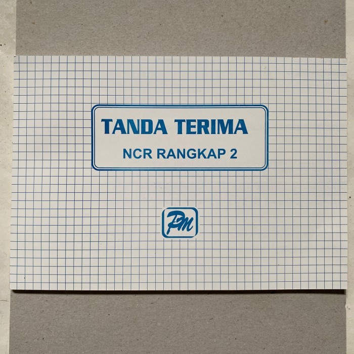 Jual Tanda Terima Besar NCR Rangkap 2 | Shopee Indonesia