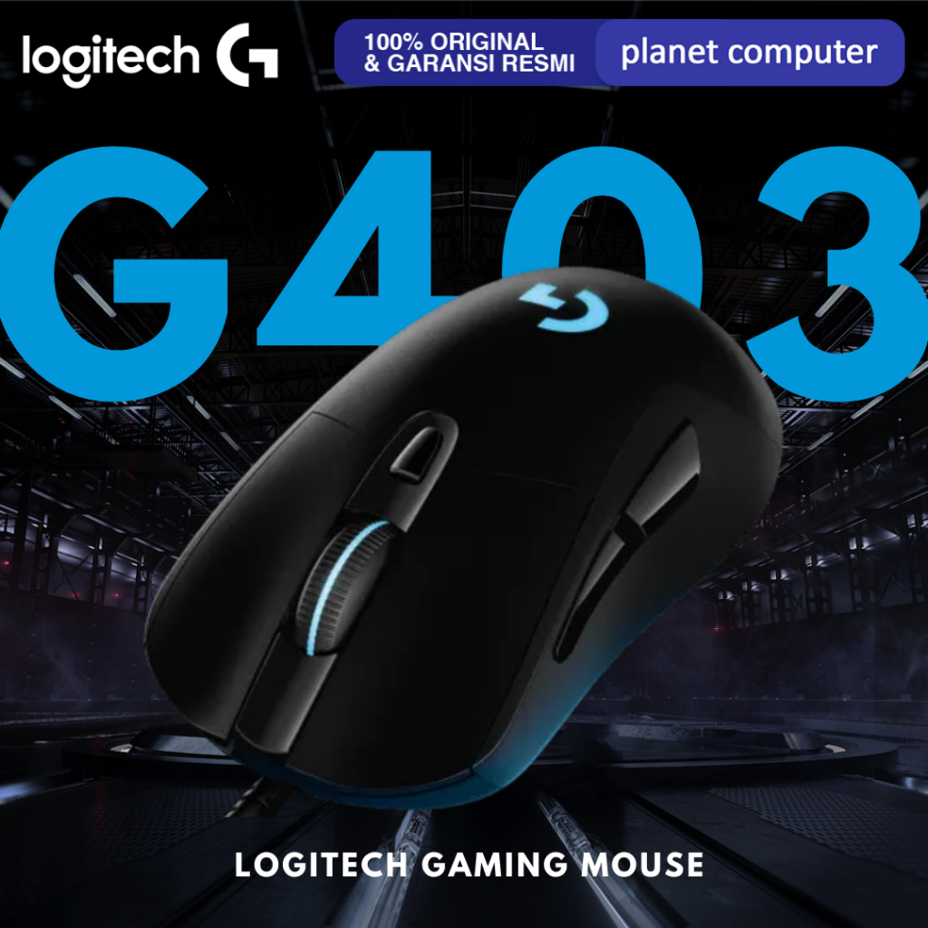 Jual MOUSE LOGITECH WIRED GAMING G403 RESMI ORIGINAL | Shopee Indonesia