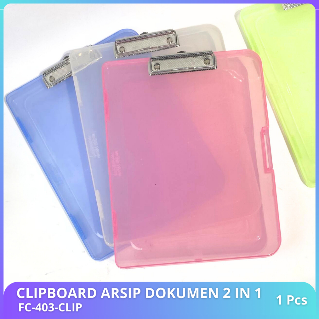 Jual BOS Clipboard Arsip Dokumen 2 in 1 A4 / Papan Jalan / Document ...