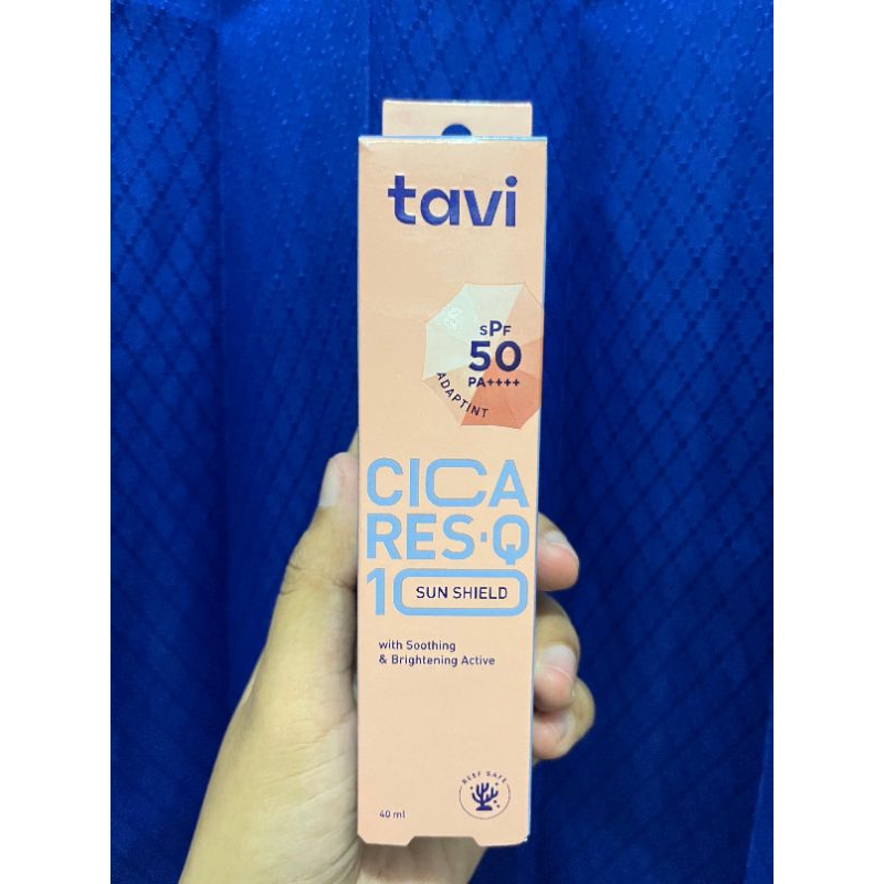 Jual TAVI CICA RES-Q10 AdapTint Sun Shield 40 ml | Sunscreen Wajah ...