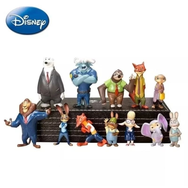 Jual Zootopia Judy Hopps Action Figure Set Zootopia Isi 12 Pcs | Shopee ...