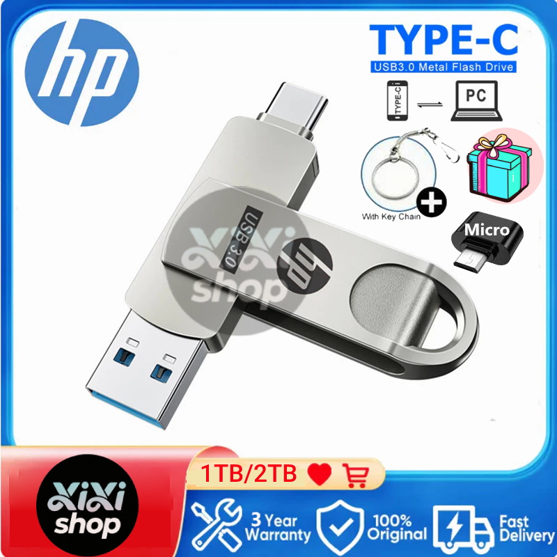 Jual HP Pendrive 3 in 1 High Speed Rotating Usb Flash Drive 1TB 2TB ...