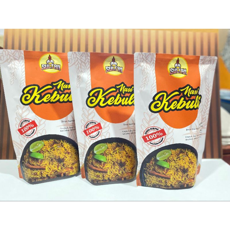Jual Nasi kebuli biryani instan + bumbu lengkap 200gr | Shopee Indonesia