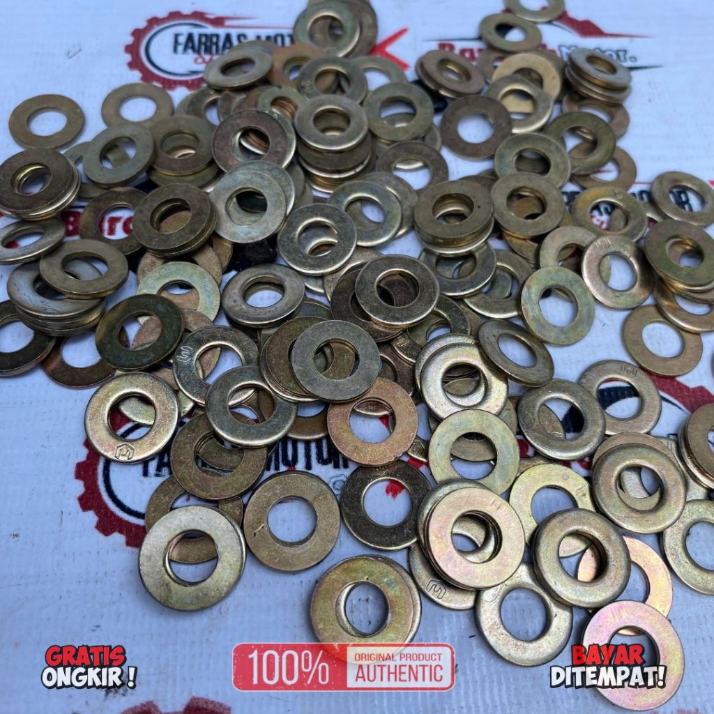 Jual RING BAUT KUNINGAN UKURAN 12 MM | Shopee Indonesia