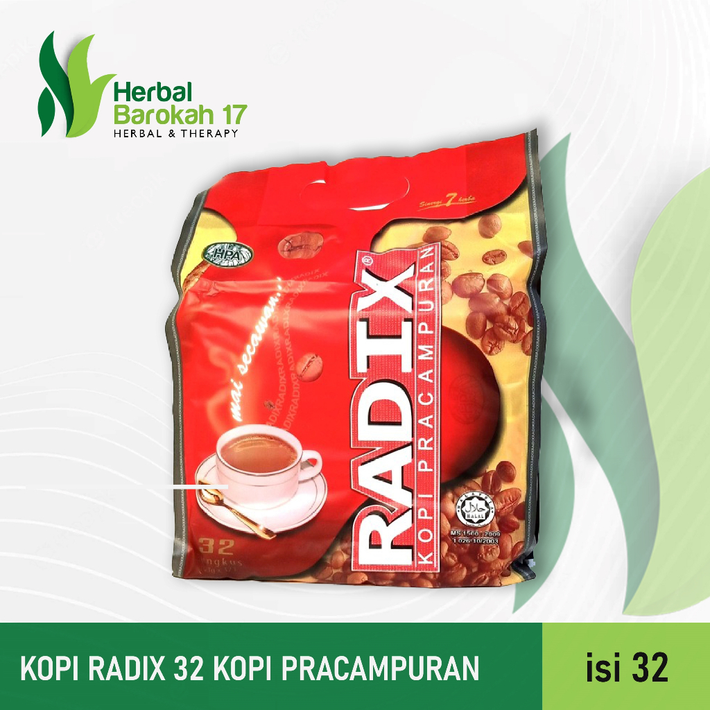Jual Kopi Radix HPA Malaysia Original 32 Sachet | Shopee Indonesia