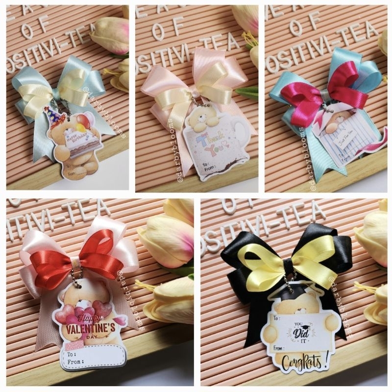 Jual Darbyblooms Pita Valentine Pita Hampers Pita Label Tag Ucapan ...