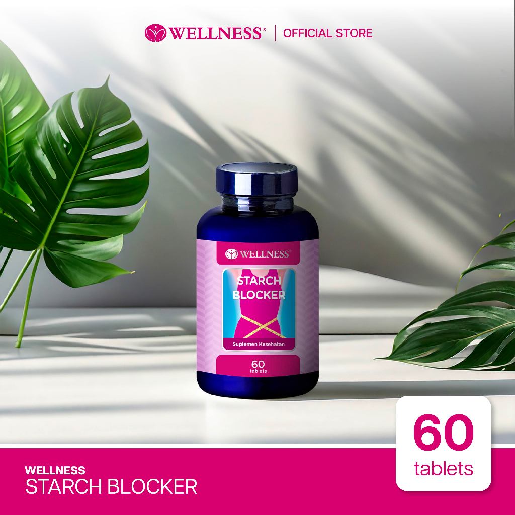 Jual Wellness Starch Blocker - 60 Tablets | Shopee Indonesia