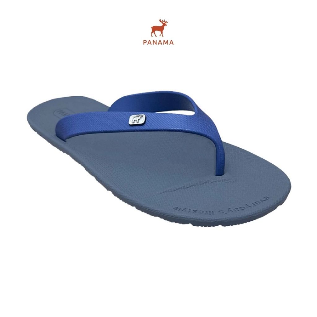 Jual Panama Diverse PD10 Light Gray Night Blue Sandal Jepit Pria Sendal ...