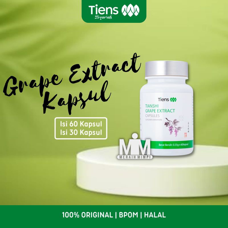 Jual TIENS GRAPHE EXTRACT CAPSULE (Isi 60 Kapsul ) Obat CHINA STROKE ...