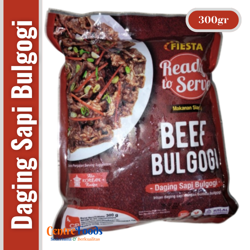 Jual Daging Sapi Bulgogi - Beef Bulgogi Fiesta | Siap Saji - 300gr ...
