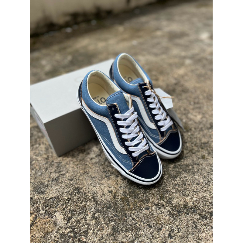 Jual VANS OTW OLDSKOOL 36 VIBRAM NAVY ORIGINAL | Shopee Indonesia