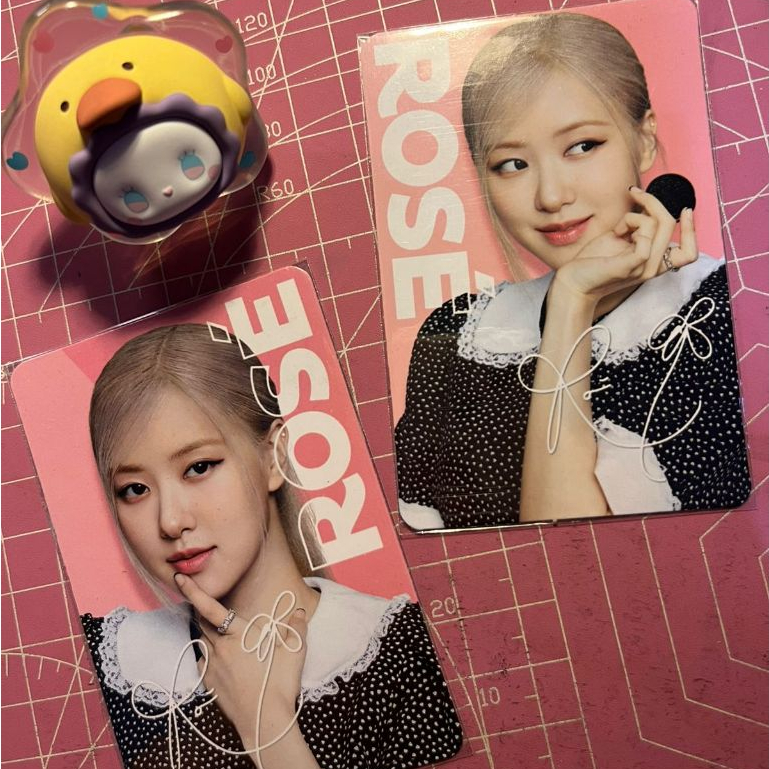 Jual photocard blackpink x oreo (rose) official | Shopee Indonesia