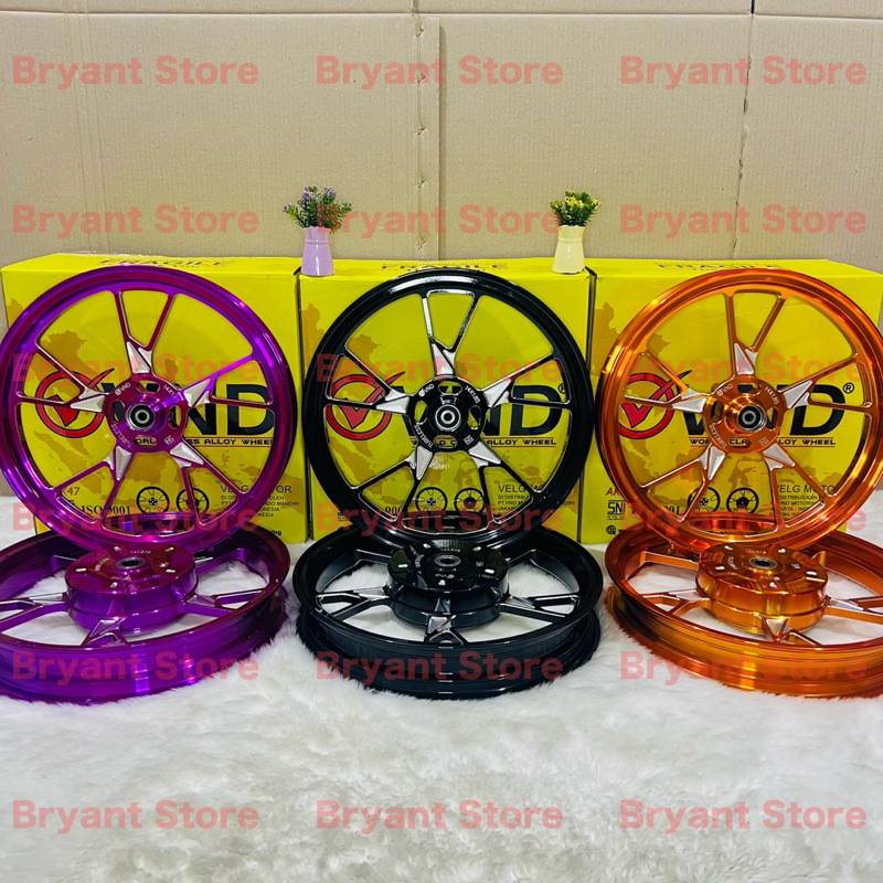 Jual VELG VND RACING AK47 185x14 & 215x14 VARIO 110 125 150 160 CBS ABS BEAT SCOOPY SPACY GENIO ...