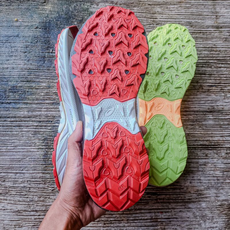 Jual outsole sepatu running size 45-48 lari asics gel venture 9 trail ...