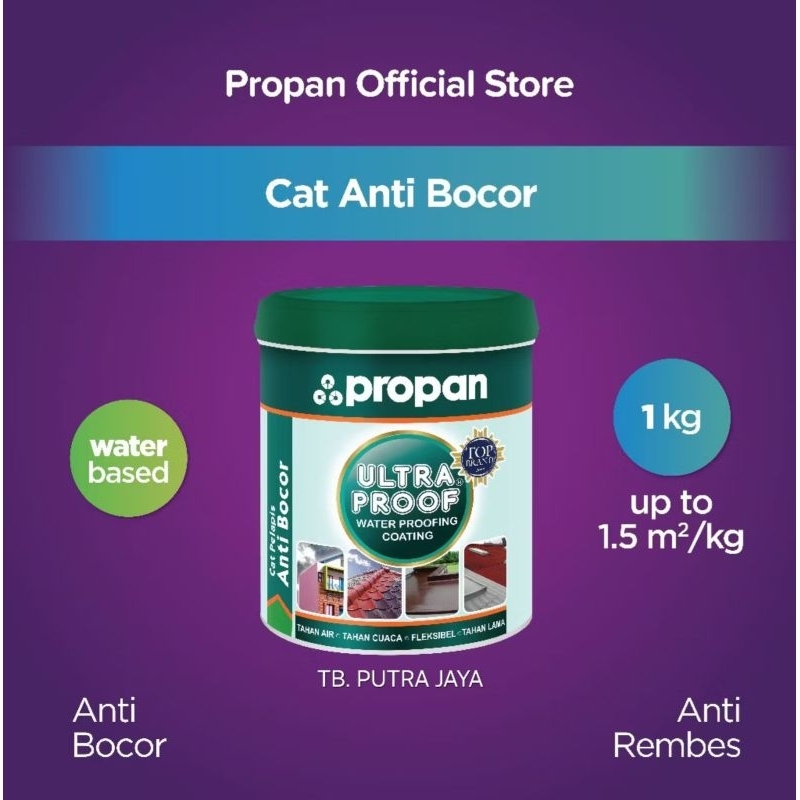 Jual Propan ULTRA PROOF Cat Pelapis Anti Bocor / Rembes Water Proofing ...