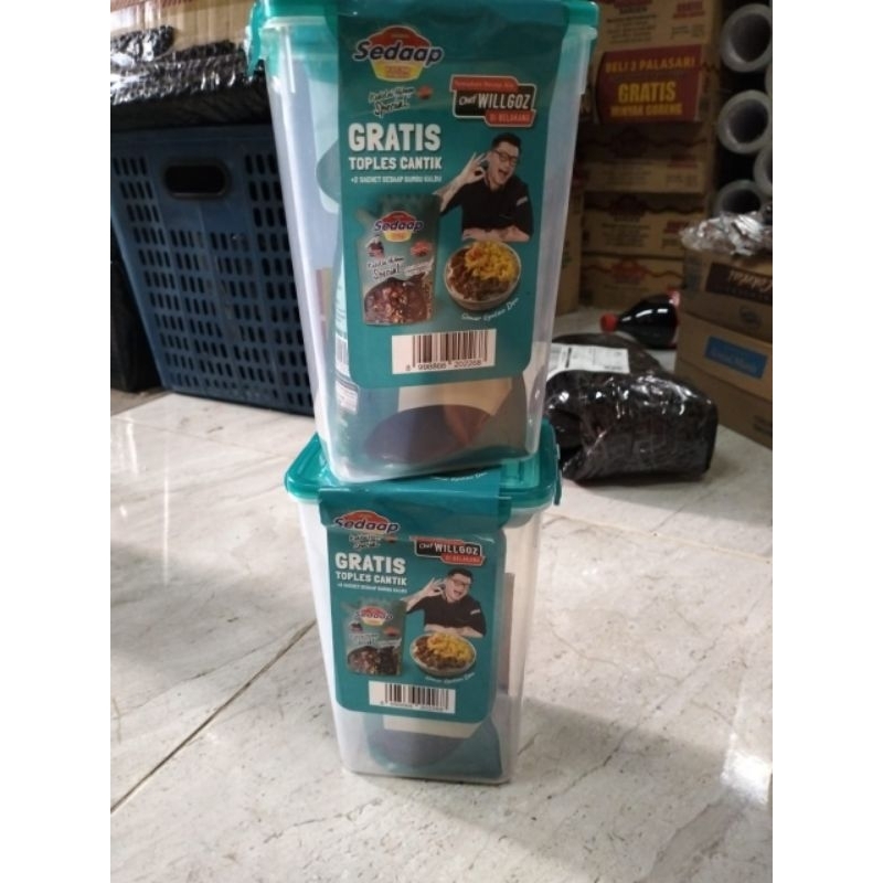Jual kecap sedaap 725 ml free toples dan kaldu sedaap 2 sachet | Shopee ...