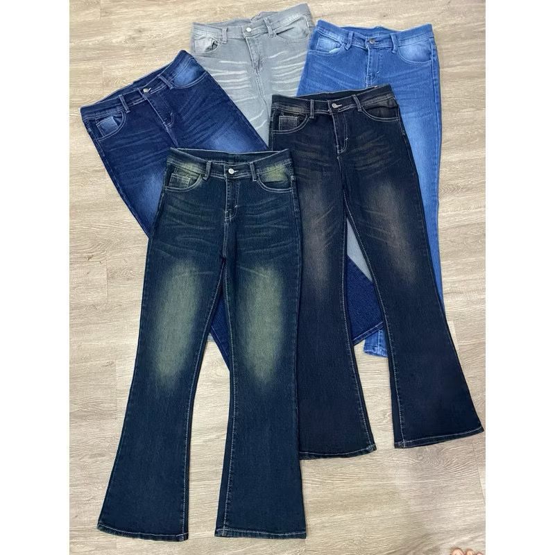 Jual Highwaist cutbray Jeans Retro 2 Button Edition Celana Panjang Jeans Cutbray Wanita Cutbray ...