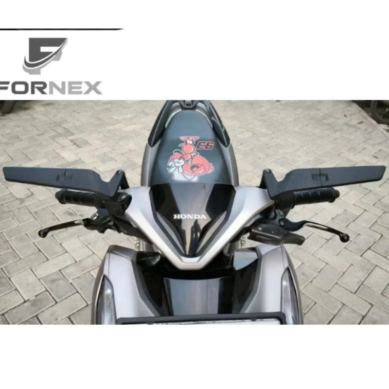 Jual RACINGGRUP NEW SPION WINGLET MATIC BEBEK STEALTH WINGLED UNIVERSAL ...