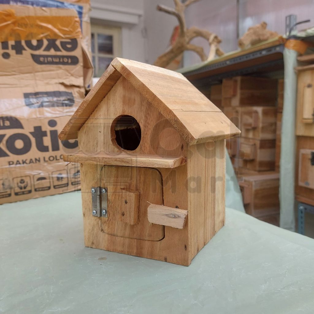 Jual Glodok Parkit Model Rumah sarang ternak sarang bertelur burung ...