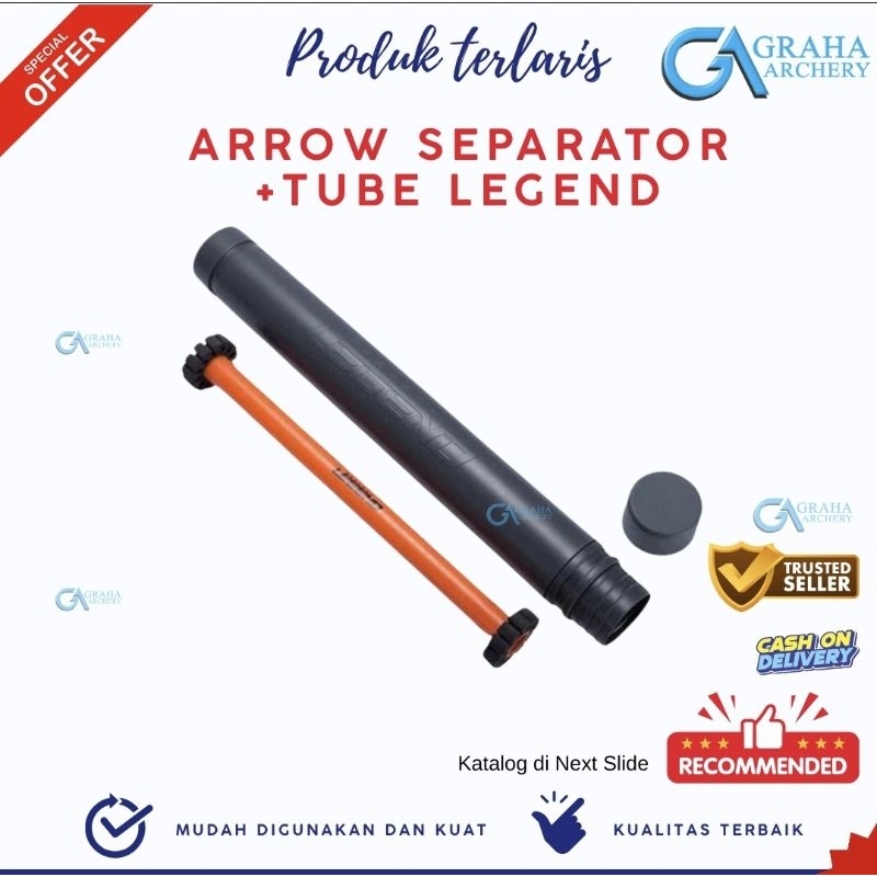 Jual ARROW SEPARATOR DAN ARROW TUBE LEGEND ARROW HOLDER | Shopee Indonesia