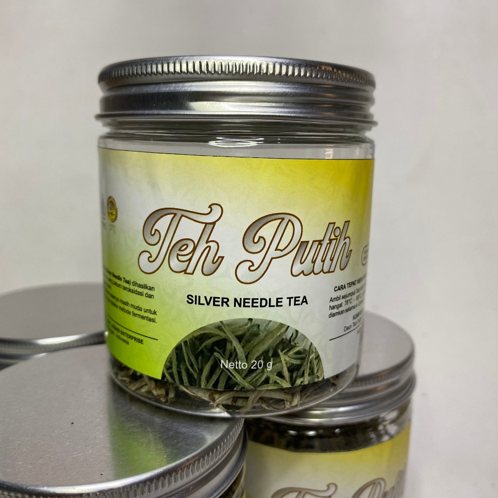 Jual TEH PUTIH | WHITE TEA | SILVER NEEDLE TEA PREMIUM 20GR - TEH PUTIH ...