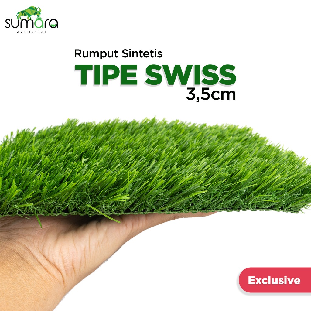 Jual Rumput Sintetis Swiss 3.5cm SUMARA | Karpet Palsu Tebal Mewah ...