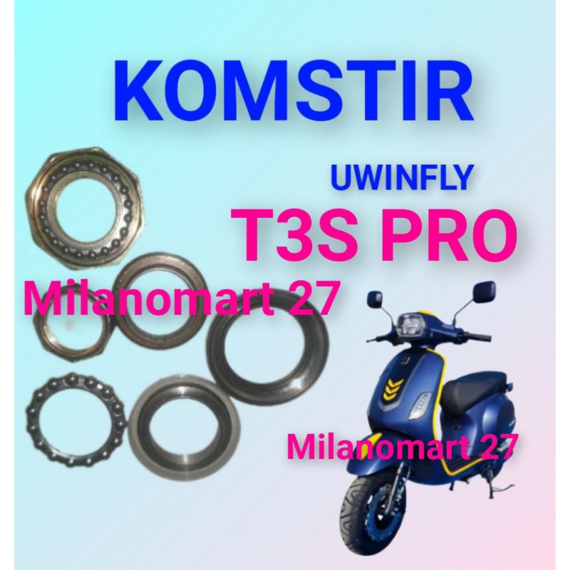 Jual komstir original uwinfly T3S PRO kones headset motor listrik ...
