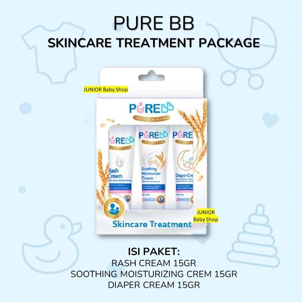 Jual PURE BB Skincare Treatment Set PURE Soothing Cream 15gr PURE ...