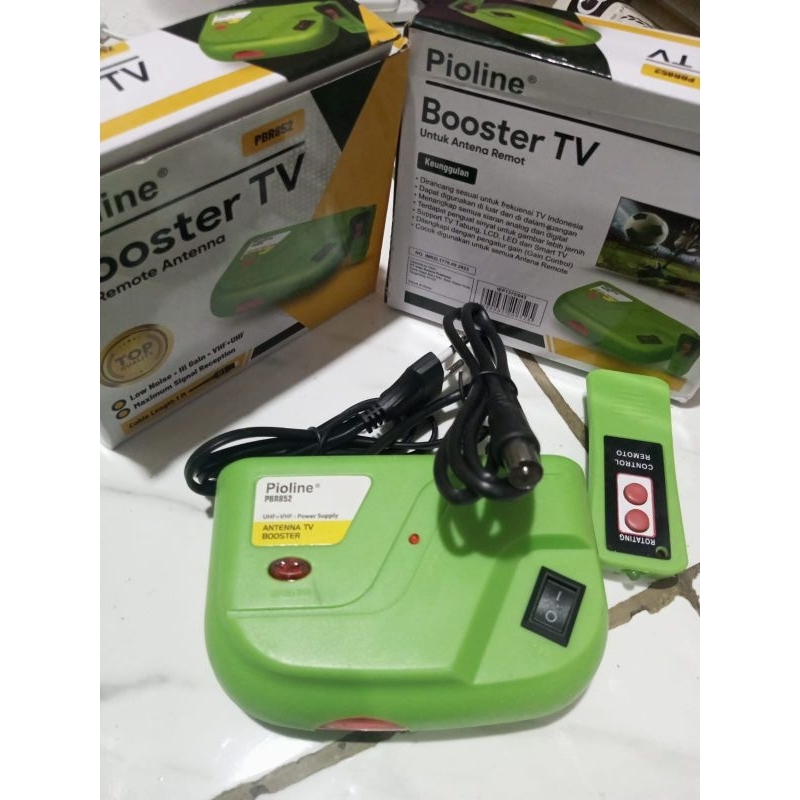 Jual booster tv pioline PBR852 / Boster antena digital pioline | Shopee ...